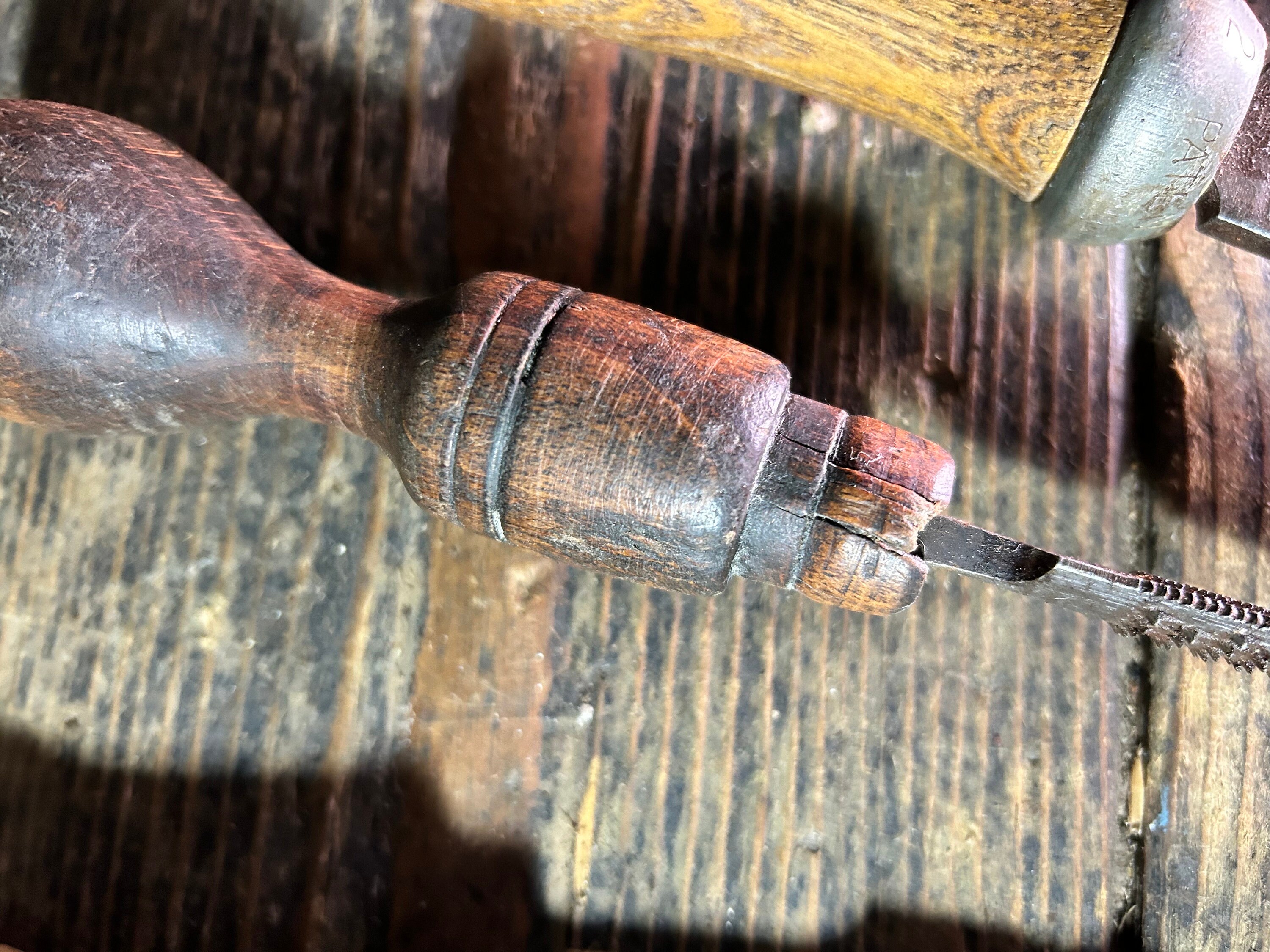 Vintage Wooden Handled X6 / CARPENTERS RASPS / Carpentry Woodworkers ...