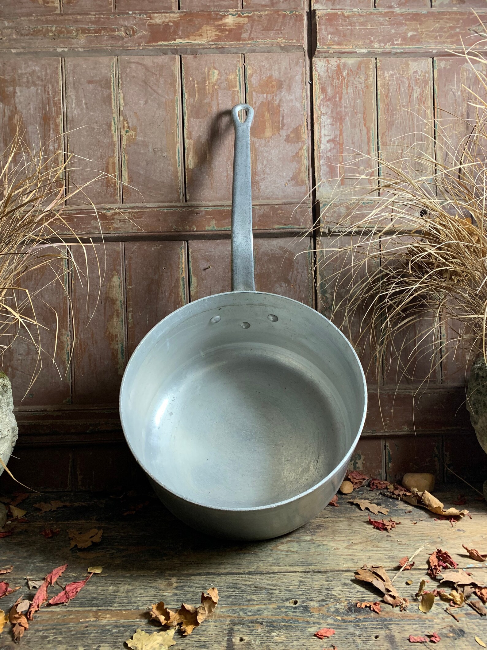 Huge Vintage French / BOURGEAT COOKING PAN / 1950s 37cm Aluminium ...