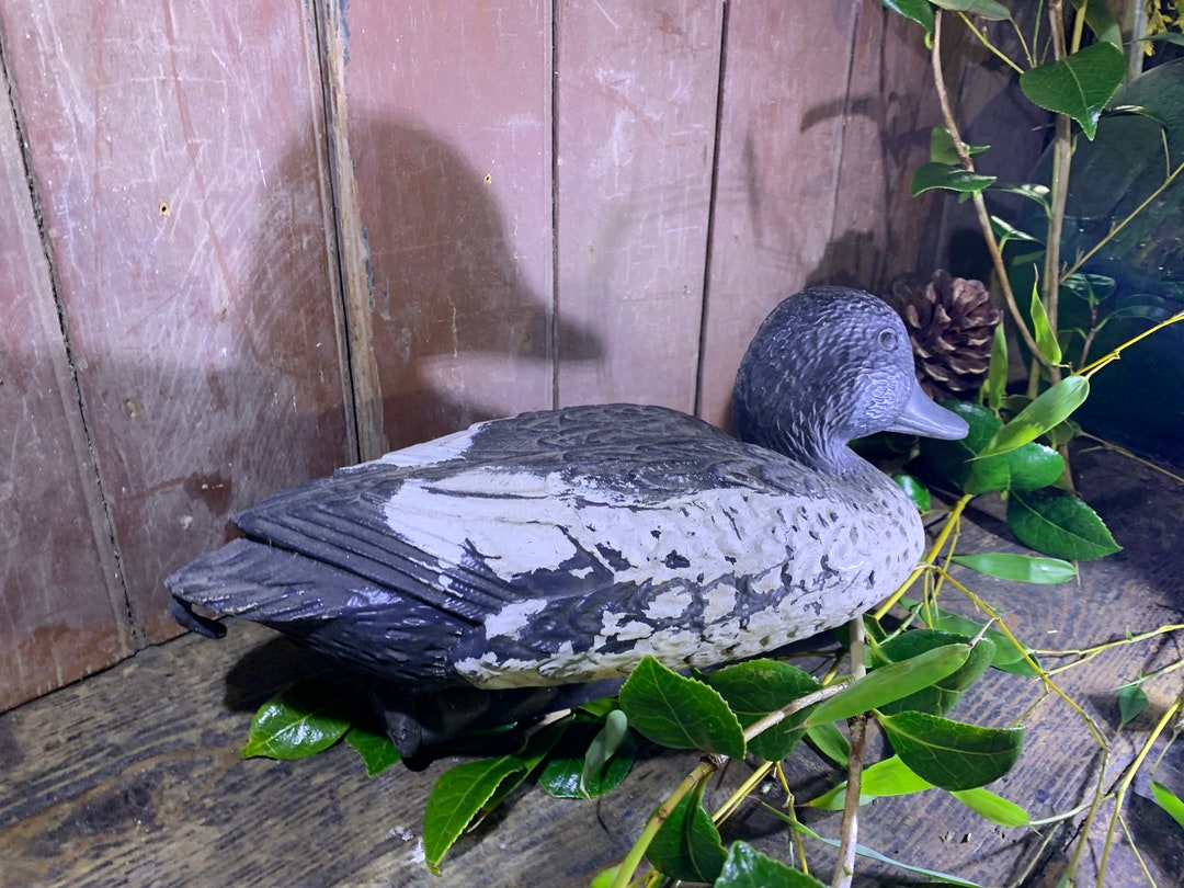 Life Size Vintage / ORIGINAL PAINT DECOY / Original Plastic Working ...