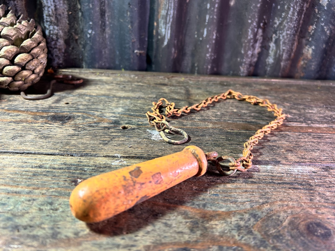 English Victorian Original Paint / TOILET CISTERN PULL / Toilet Pull ...