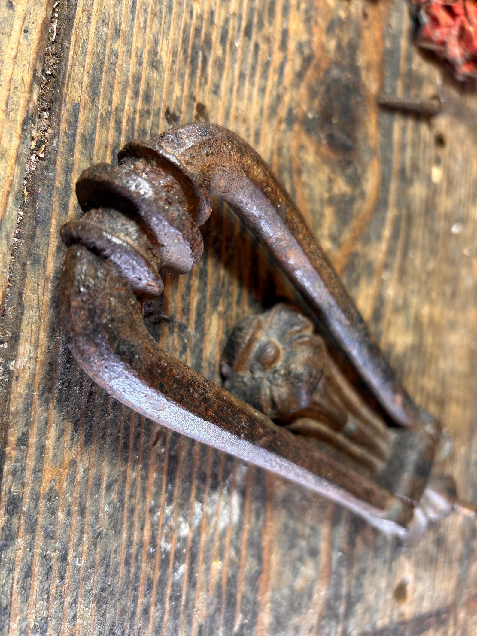 Stunning Mid 19th Century Kenrick / ANTIQUE DOOR KNOCKER / Large Solid ...