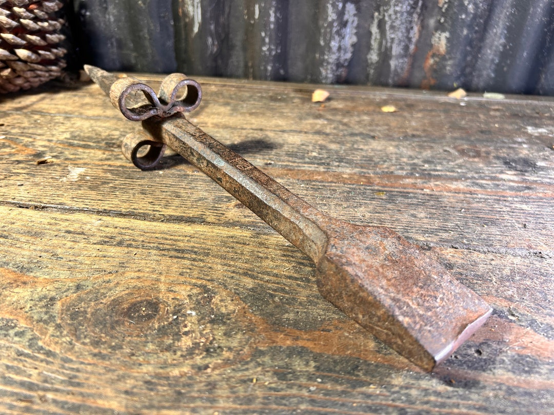 Antique 19th Century / STAKE STUMP ANVIL / Field Anvil Scythe Sickle ...