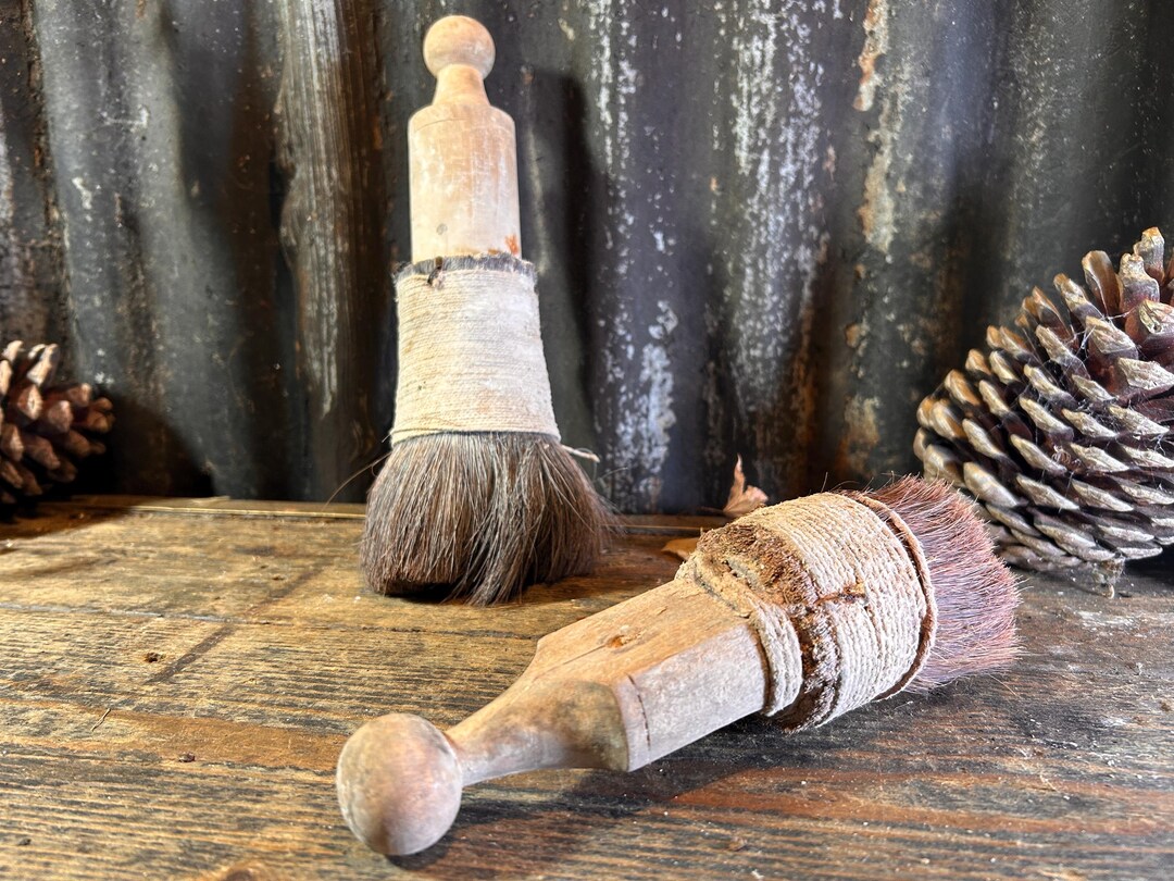 1940s Vintage Unique / DECORATIVE BRUSHES / Plaster Brush Art Studio ...