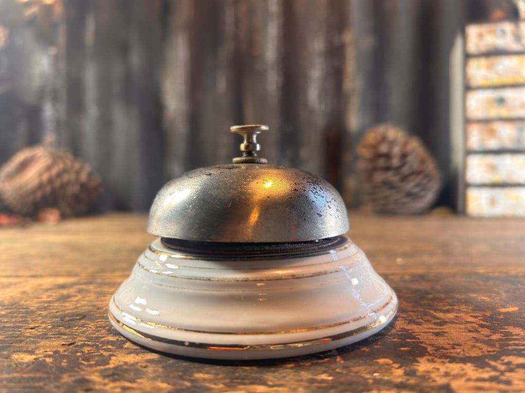 Beautiful Late Victorian / SHOP COUNTER BELL / Original Reception Bell ...
