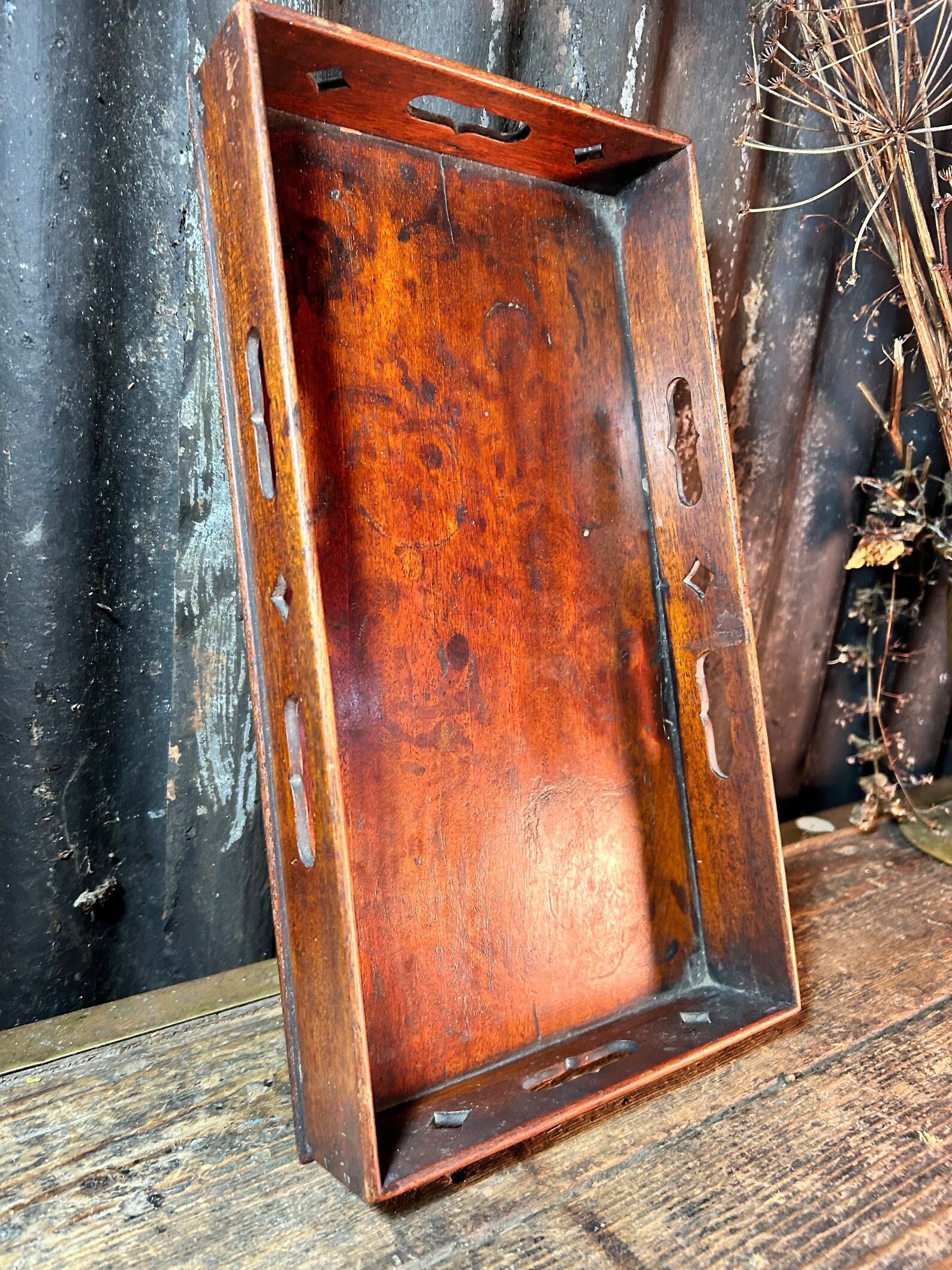 Georgian Mahogany English Small / BUTLERS SERVING TRAY / Circa 1790 ...