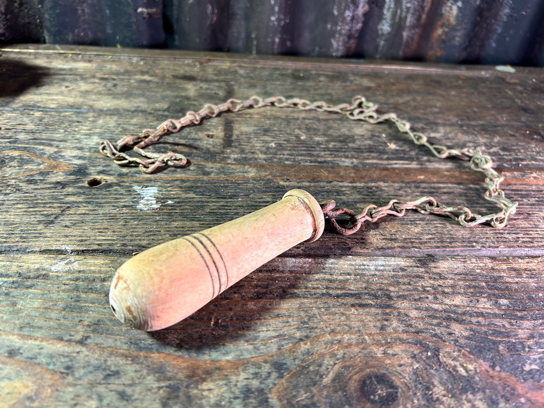 English Victorian Original Wooden / TOILET CISTERN PULL / Toilet Pull ...