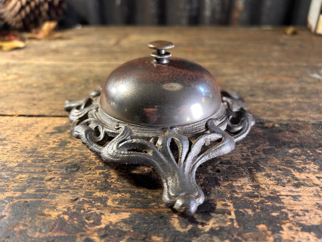 Beautiful Late Victorian / SHOP COUNTER BELL / Original Reception Bell ...