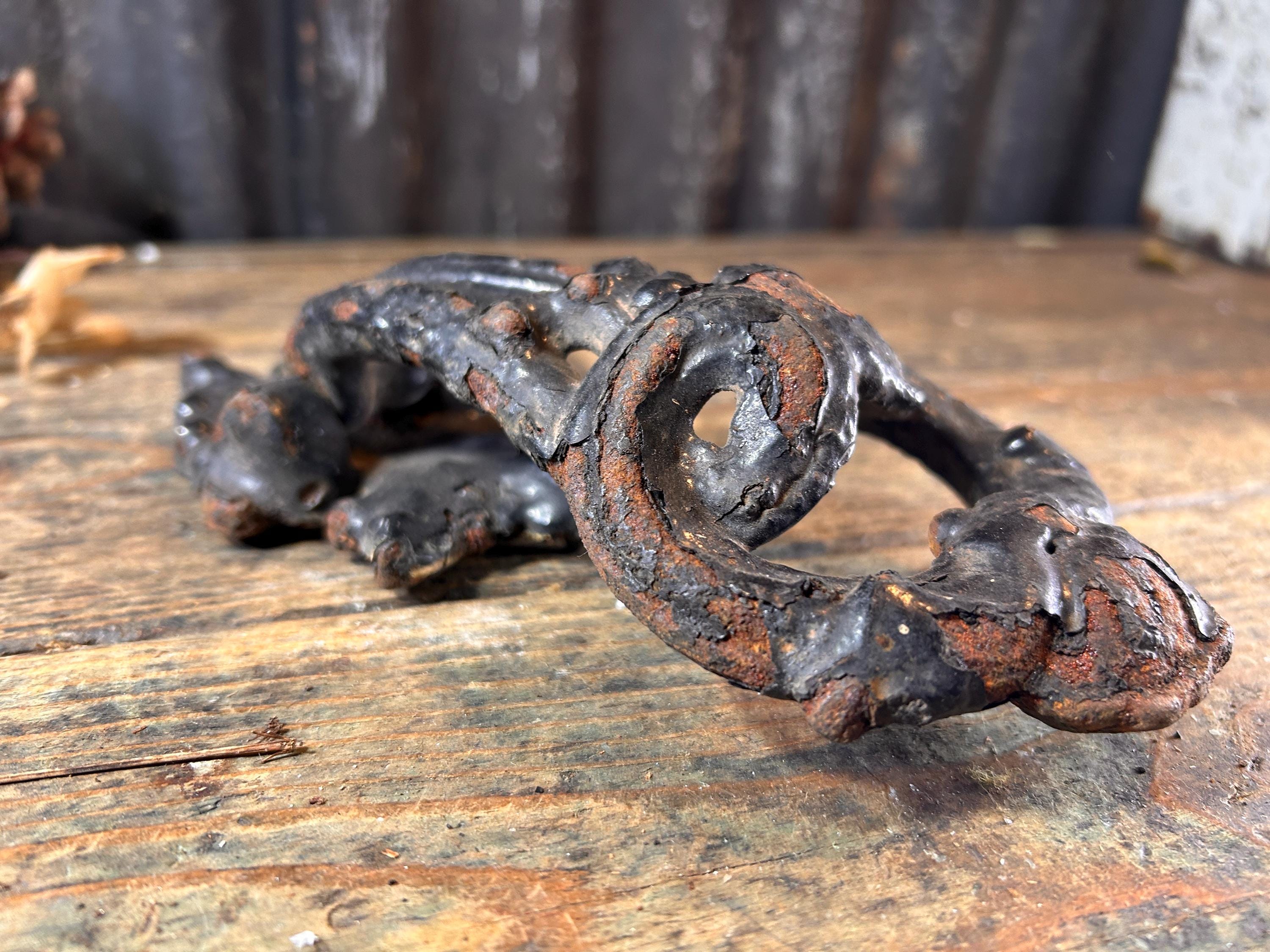Stunning Mid 19th Century Large / ANTIQUE DOOR KNOCKER / Original Solid ...