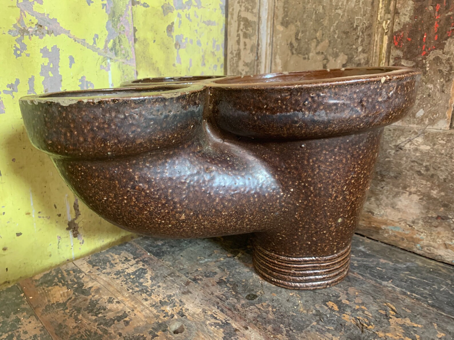 My wife and I found this in a creek. Is it man-made? If not what is it ...