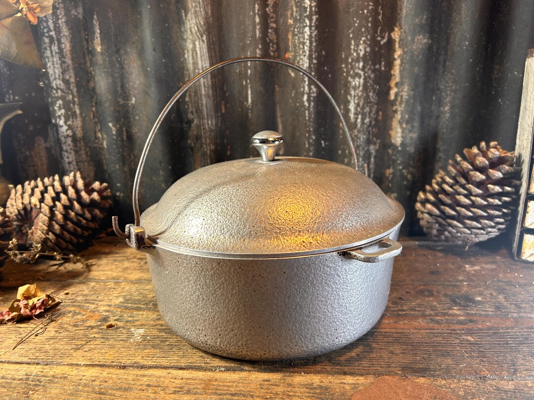 Mid Century Aluminium 4.5QT Large / CLUB DUTCH OVEN / Aluminium ...