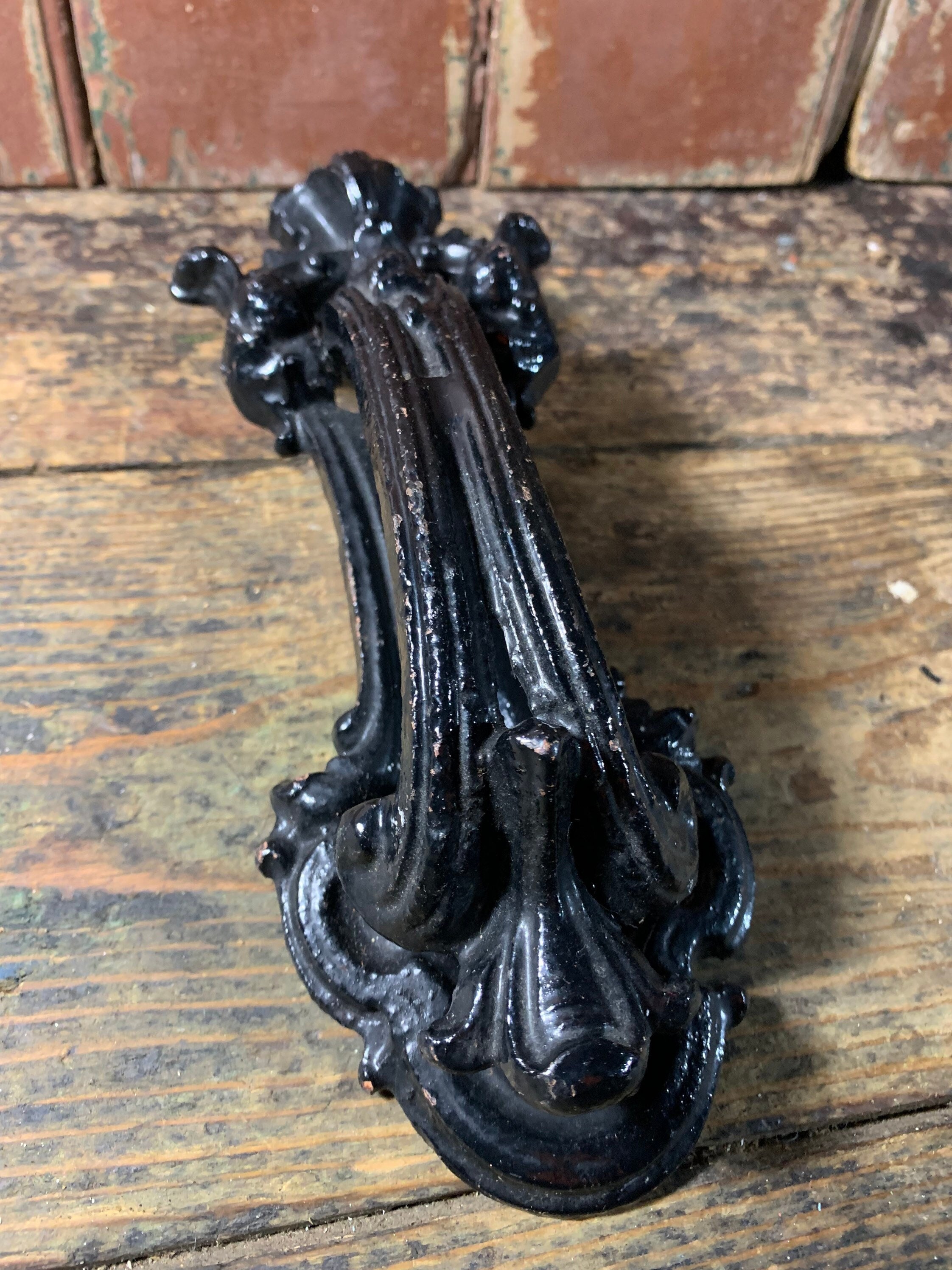 Stunning Mid 19th Century Large / ANTIQUE DOOR KNOCKER / Original Solid ...