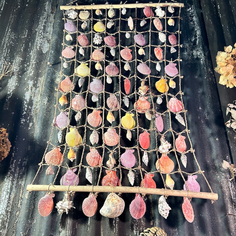 Sea Shell Wall Hanging - Etsy
