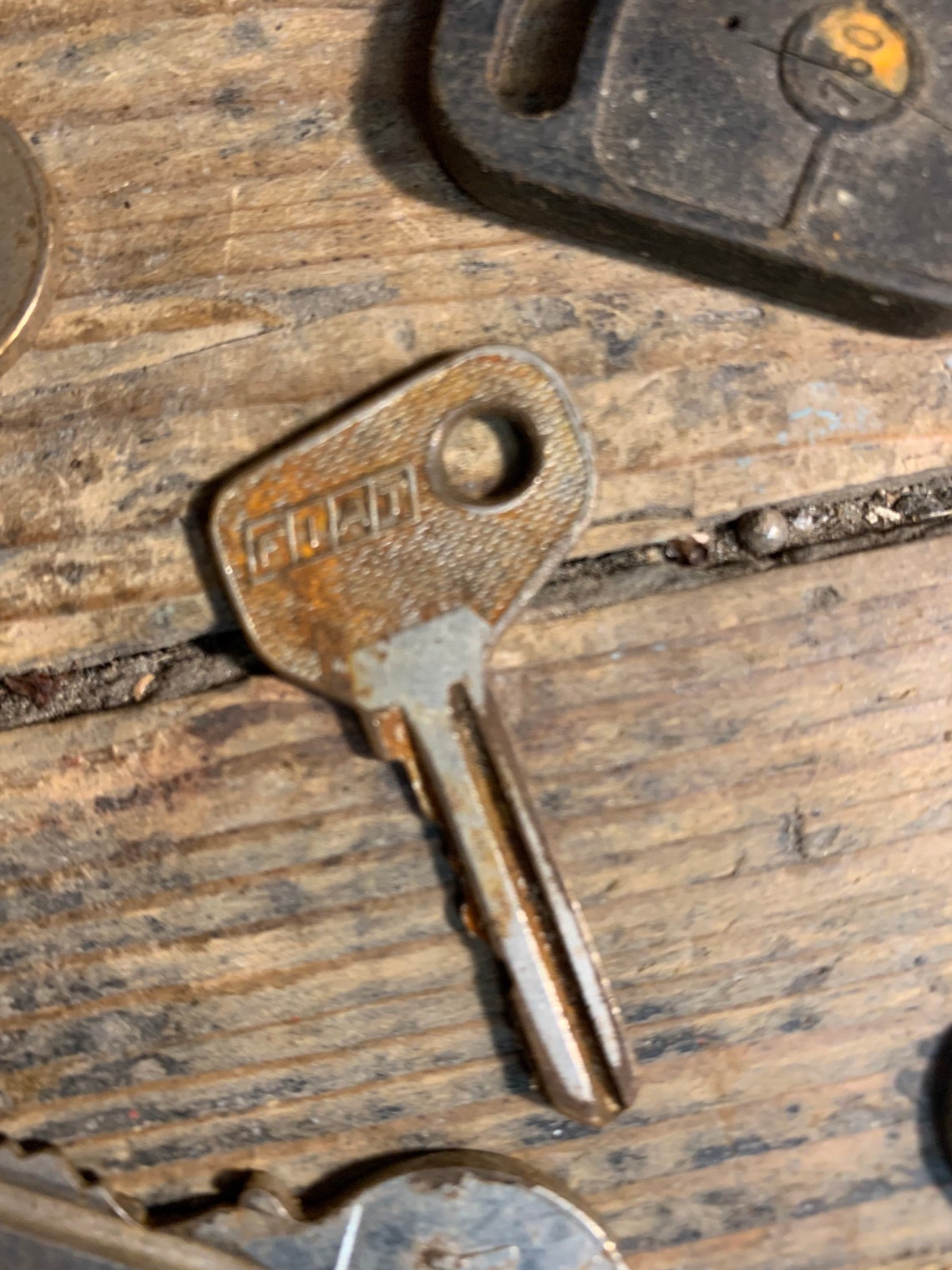 Vintage Bundle 50+ / AUTO KEYS / Old Car Keys Rusty Keys Automobile ...