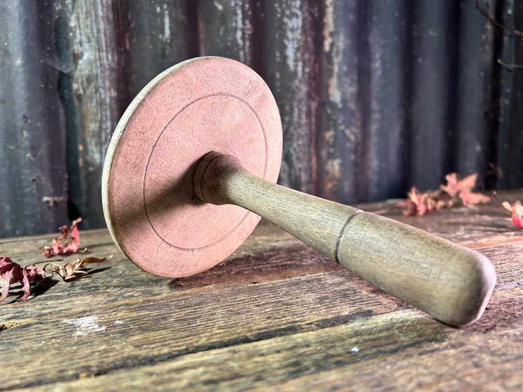 Large Antique 19th Century / WOODEN MUSHROOM PRESS / Traditional ...