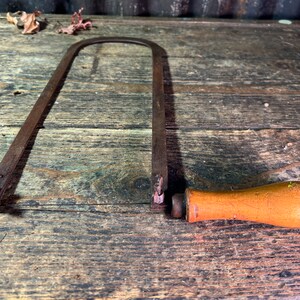 Vintage Wooden Handled / DEEPTHROAT COPING SAW / Woodworking Saw ...