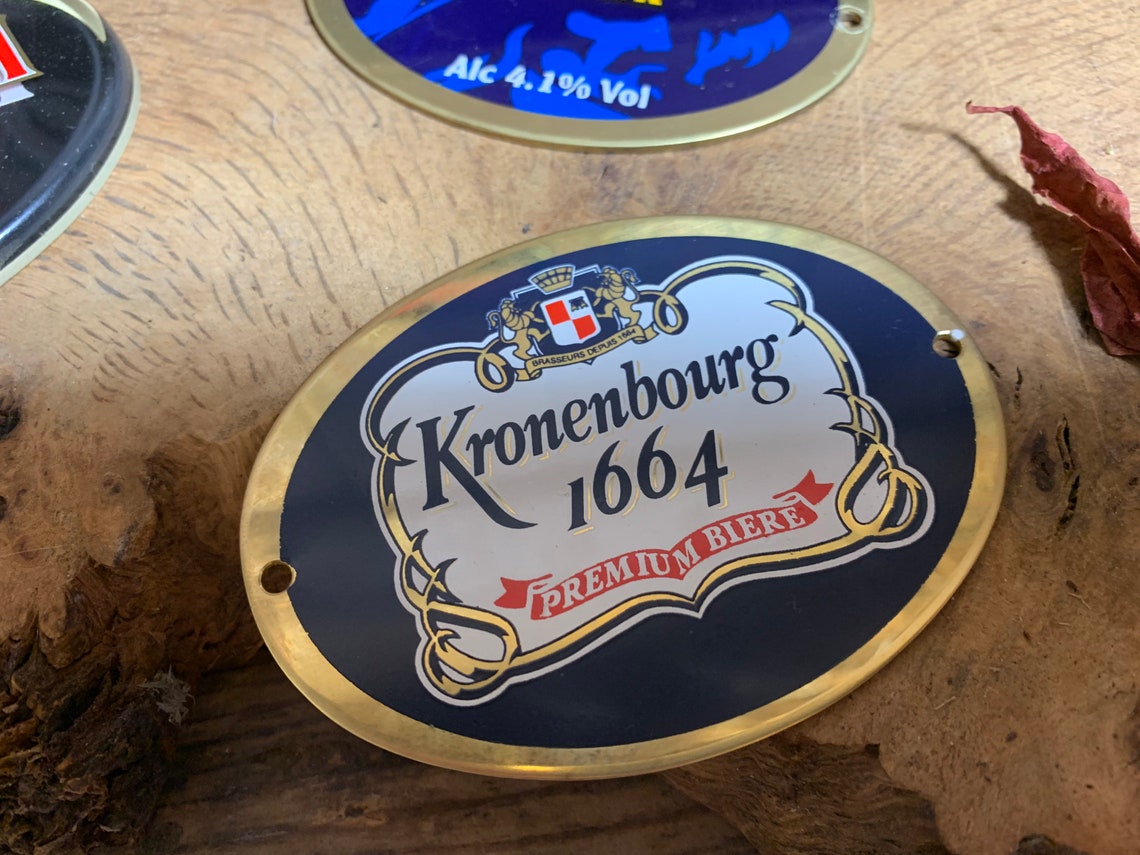 Collection of Seven / BEER PUMP LABELS / Home Bar Decor Decal ...