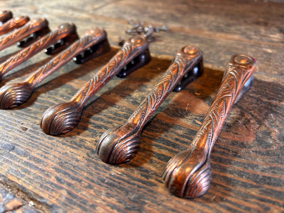 Rare Find 19th Century / STAIR GRIP SET / Complete Set of 8 Stair ...