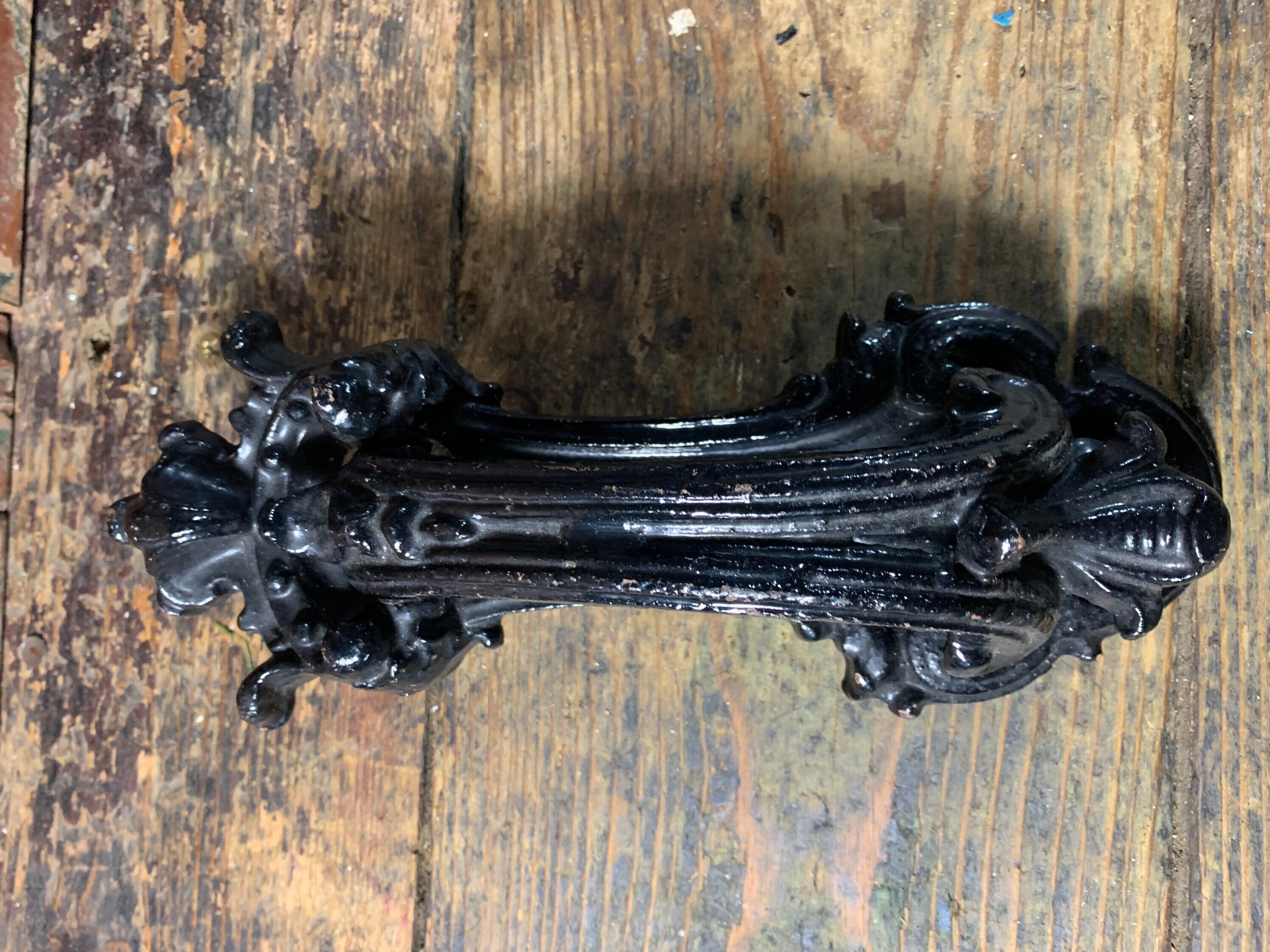 Stunning Mid 19th Century Large / ANTIQUE DOOR KNOCKER / Original Solid ...