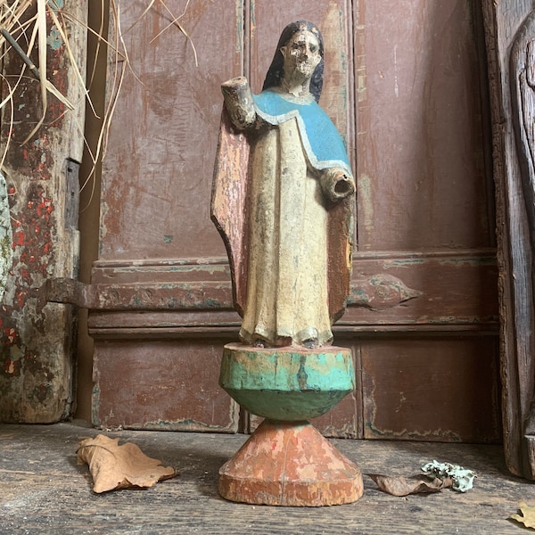 Wooden Santos - Etsy