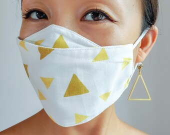 Triangle Face Mask - Etsy