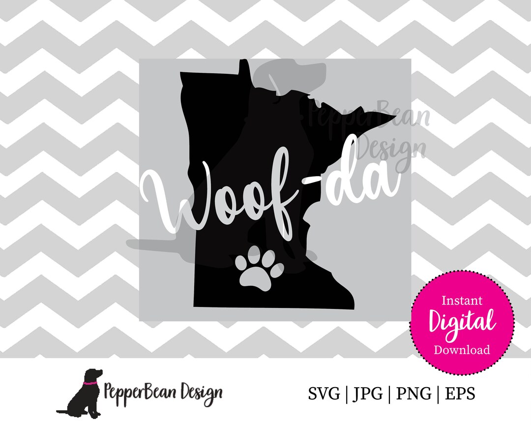 Woof-da SVG File - Etsy