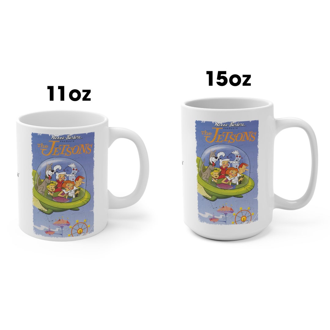 The Jetsons Cartoon Mug 11oz and 15oz, 1962 Jetsons, Rare Animated ...