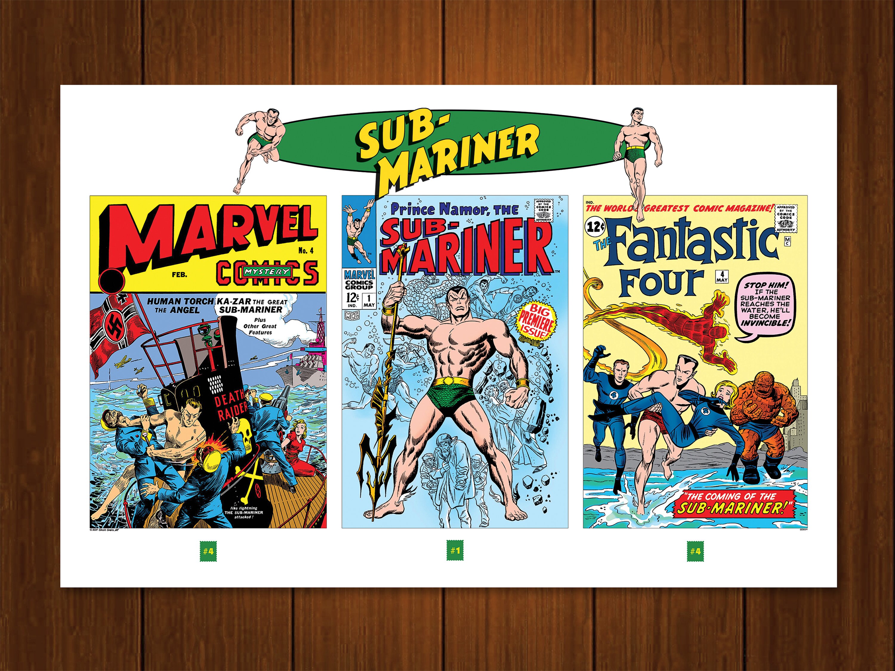 Submariner Posters Submariner Comics Prince Namor Posters Superhero ...