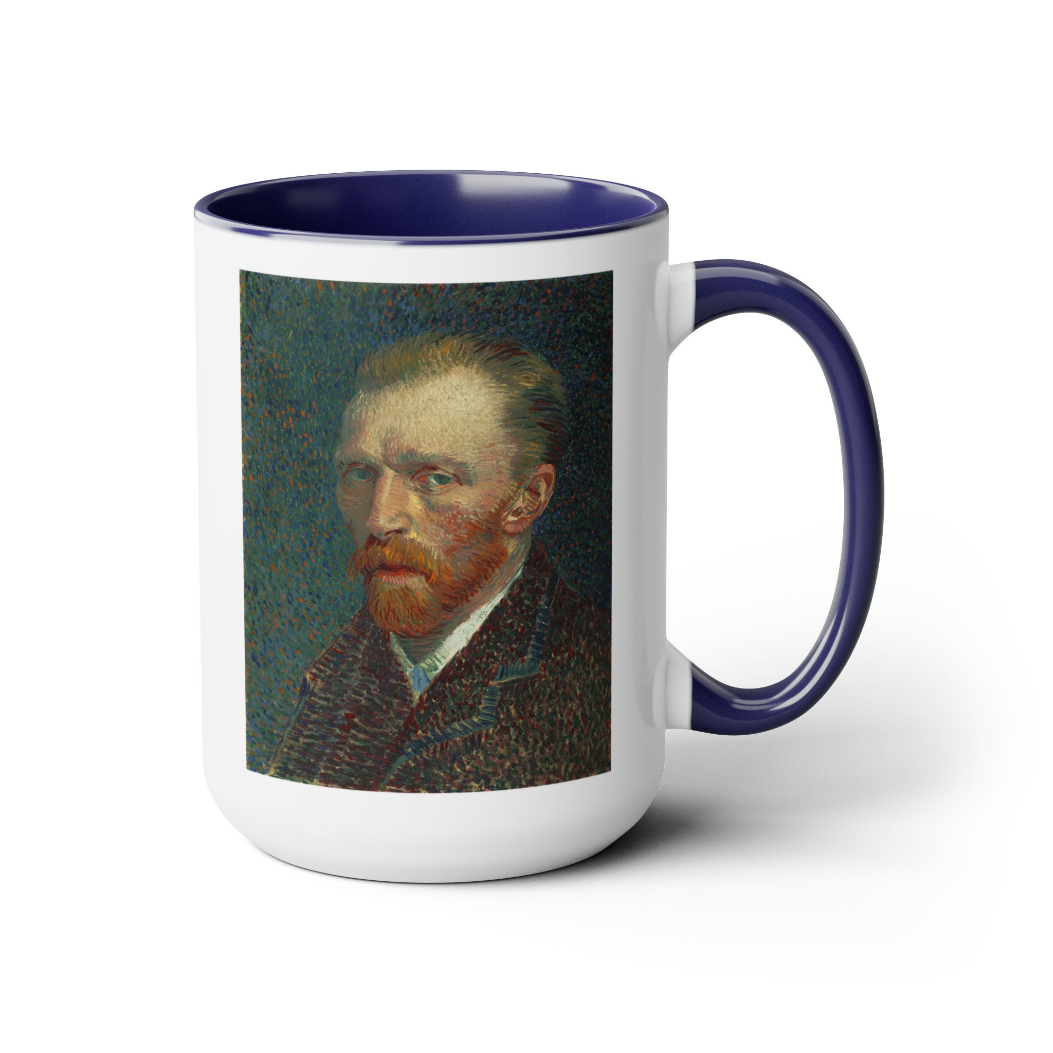 Vincent Van Gogh Self Portrait Coffee Mug 15oz Famous Van Gogh Art Gift ...