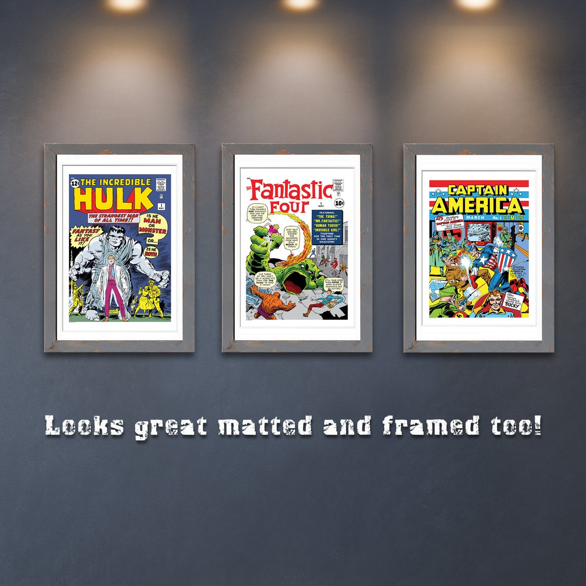 Incredible Hulk Poster Hulk Comic Book Issue 1 First - Etsy