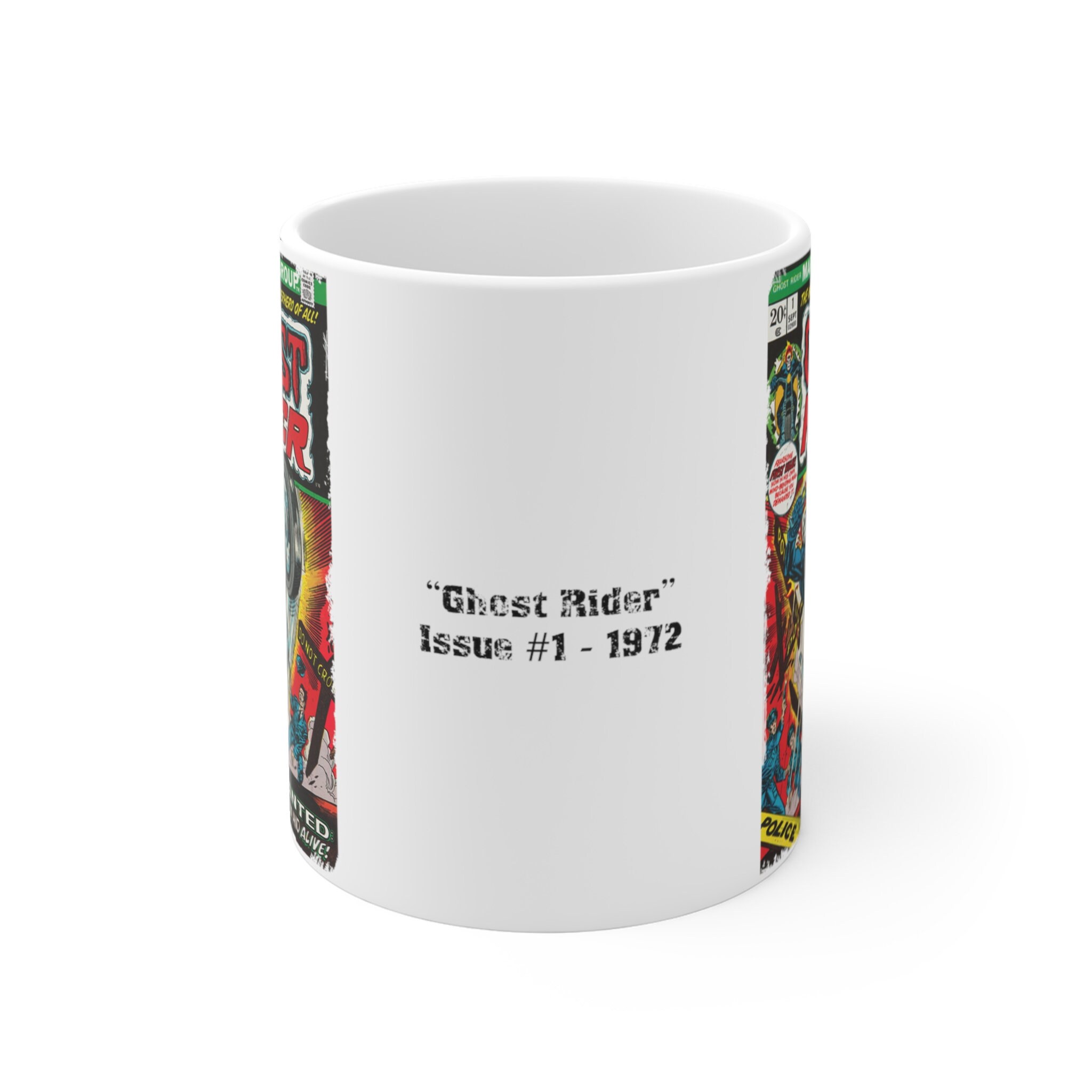 Ghost Rider Comic First Issue Mugs 11oz and 15oz Vintage Ghost Rider ...