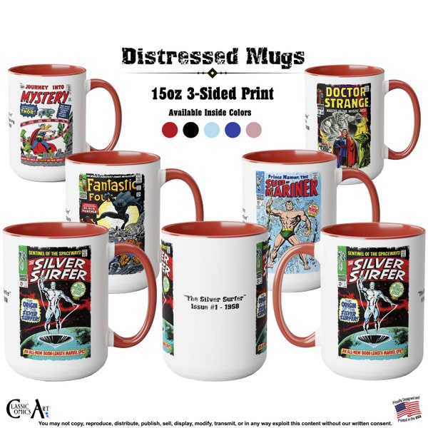 Superhero Coffee Mug - Etsy