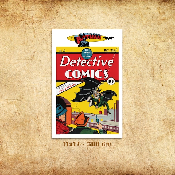 First Batman Comic 1939