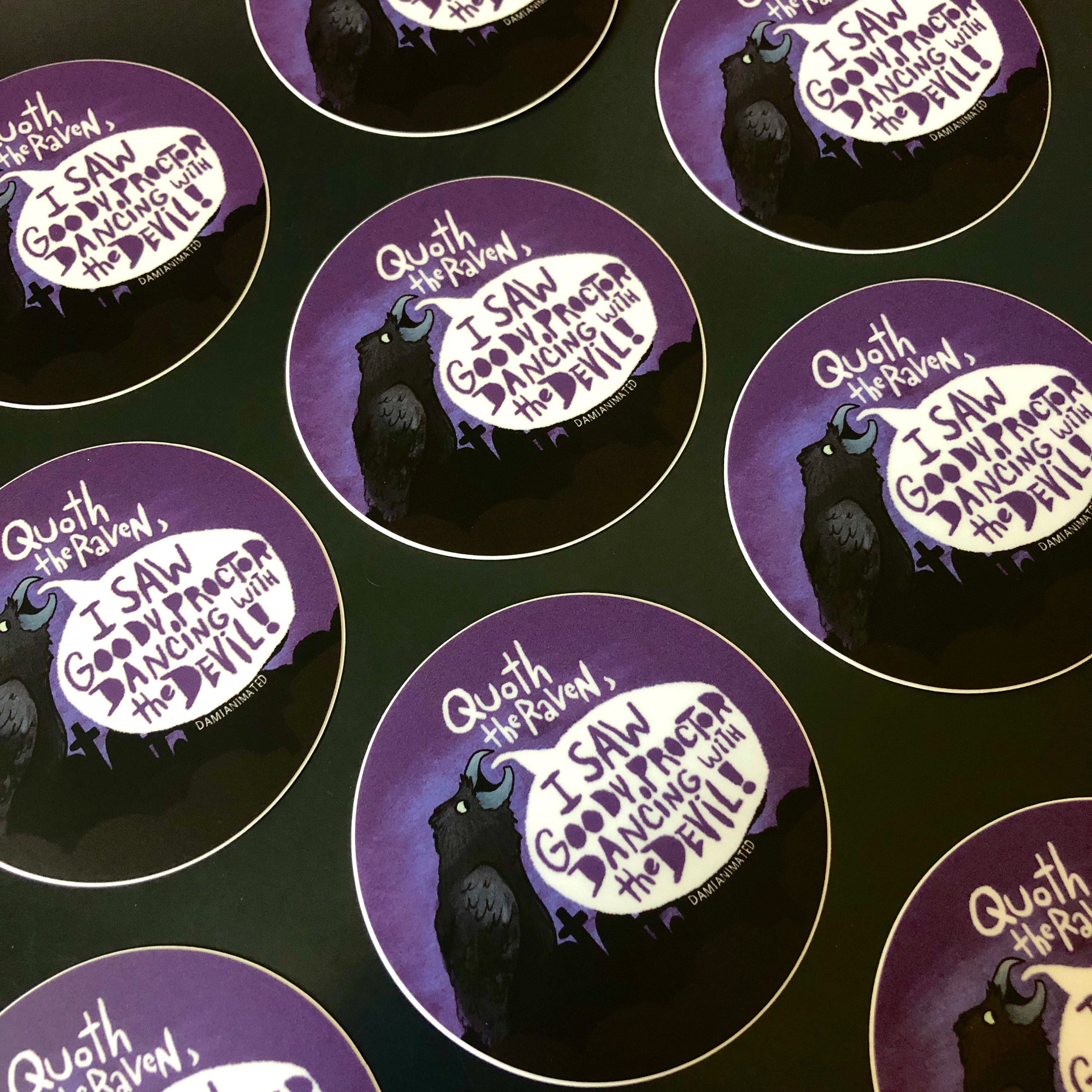 Quoth the Raven I Saw Goody Proctor Dancing With the Devil 3 Vinyl ...