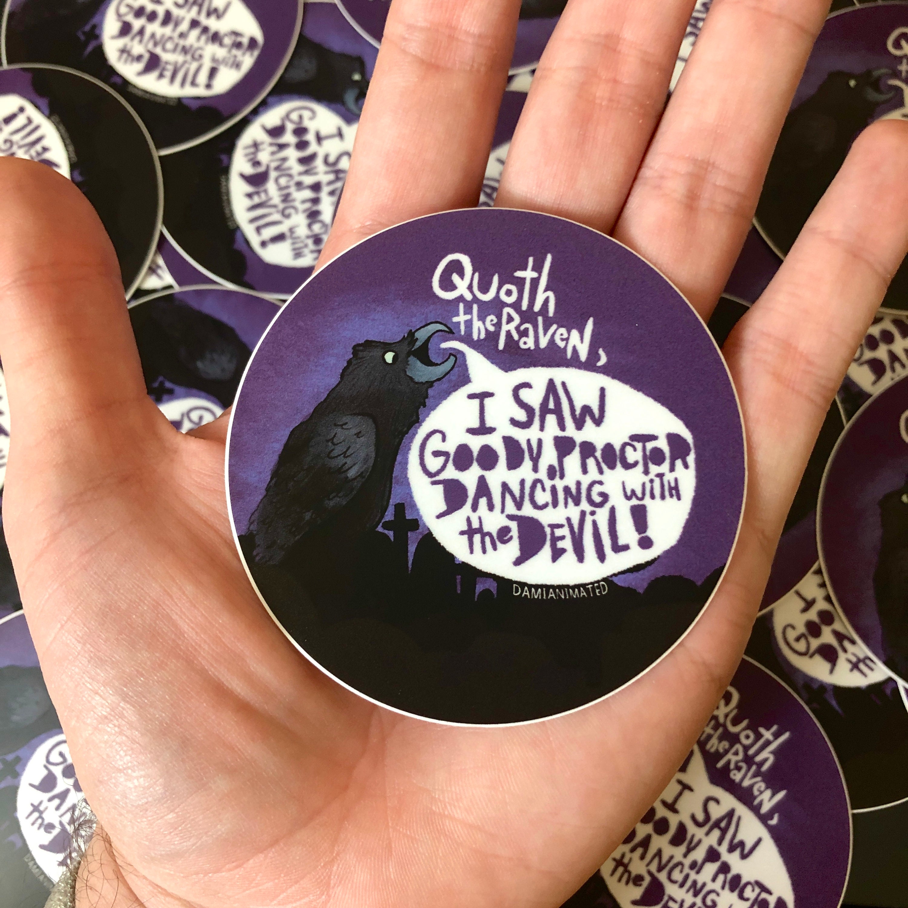 Quoth the Raven I Saw Goody Proctor Dancing With the Devil 3 Vinyl ...