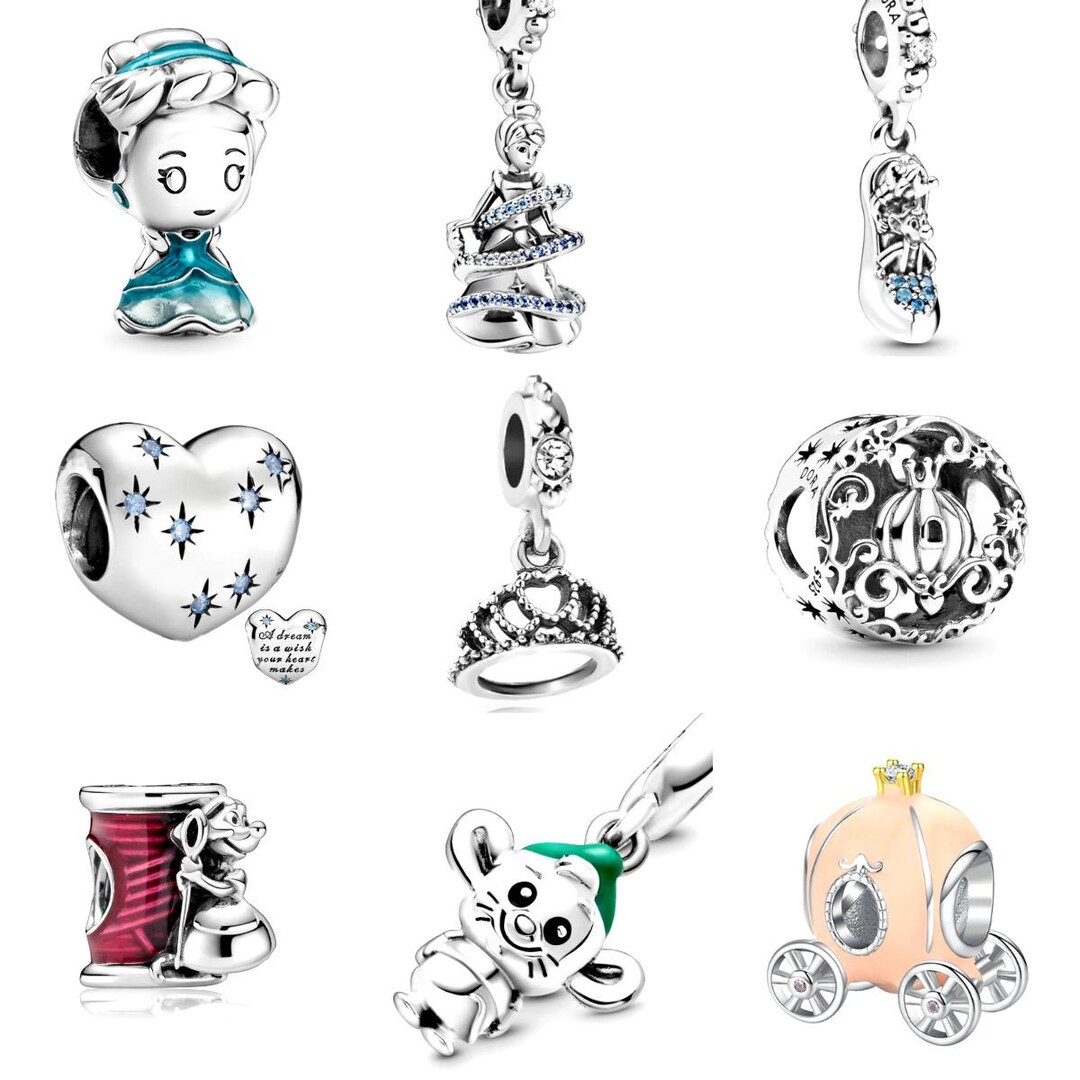 European Style Charm, Cinderella, Fairytale, Mouse, Slipper, Castle ...