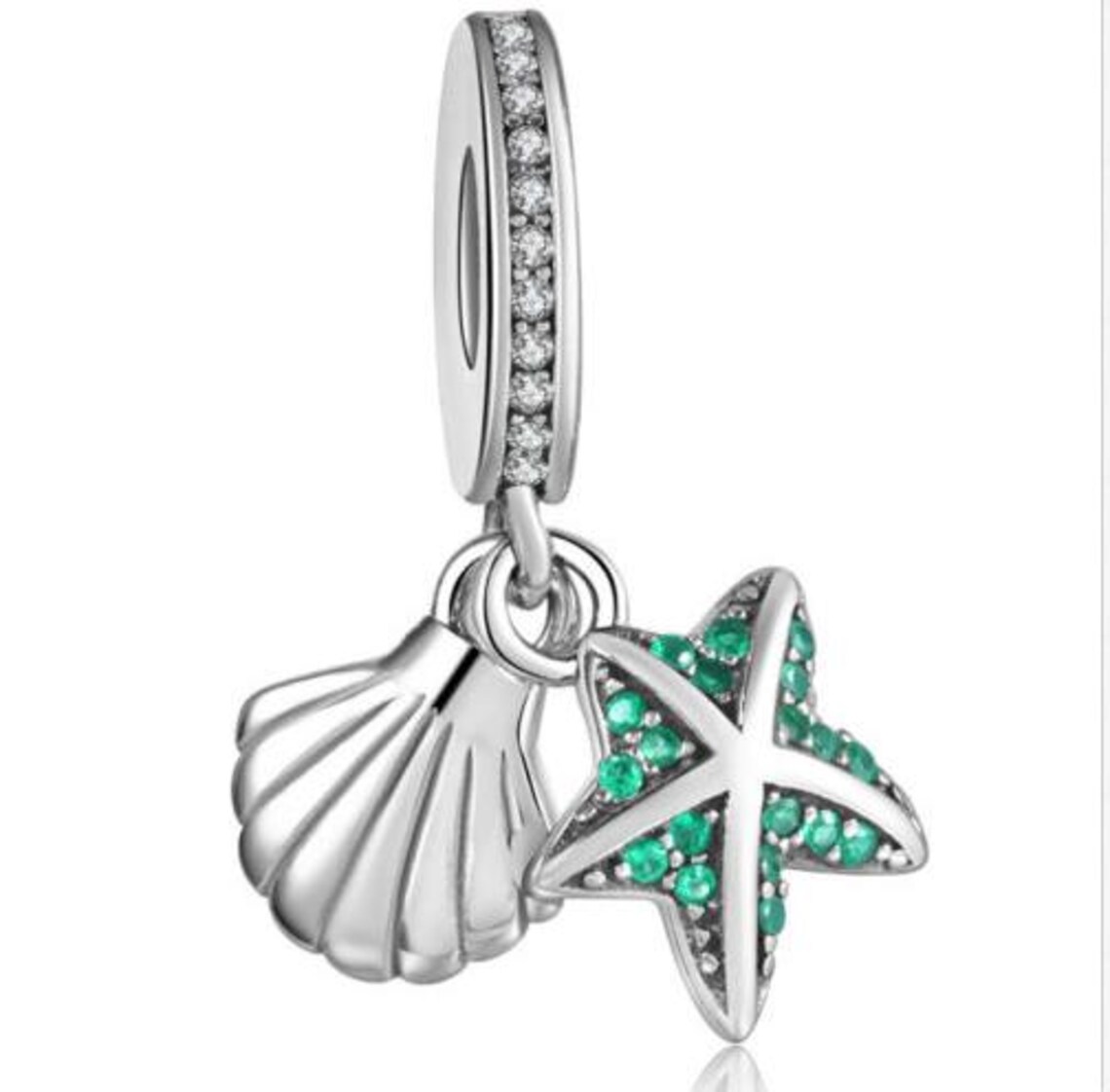 European Style Charm, Aqua, Parrot, Fish, Starfish, Star, Unicorn ...