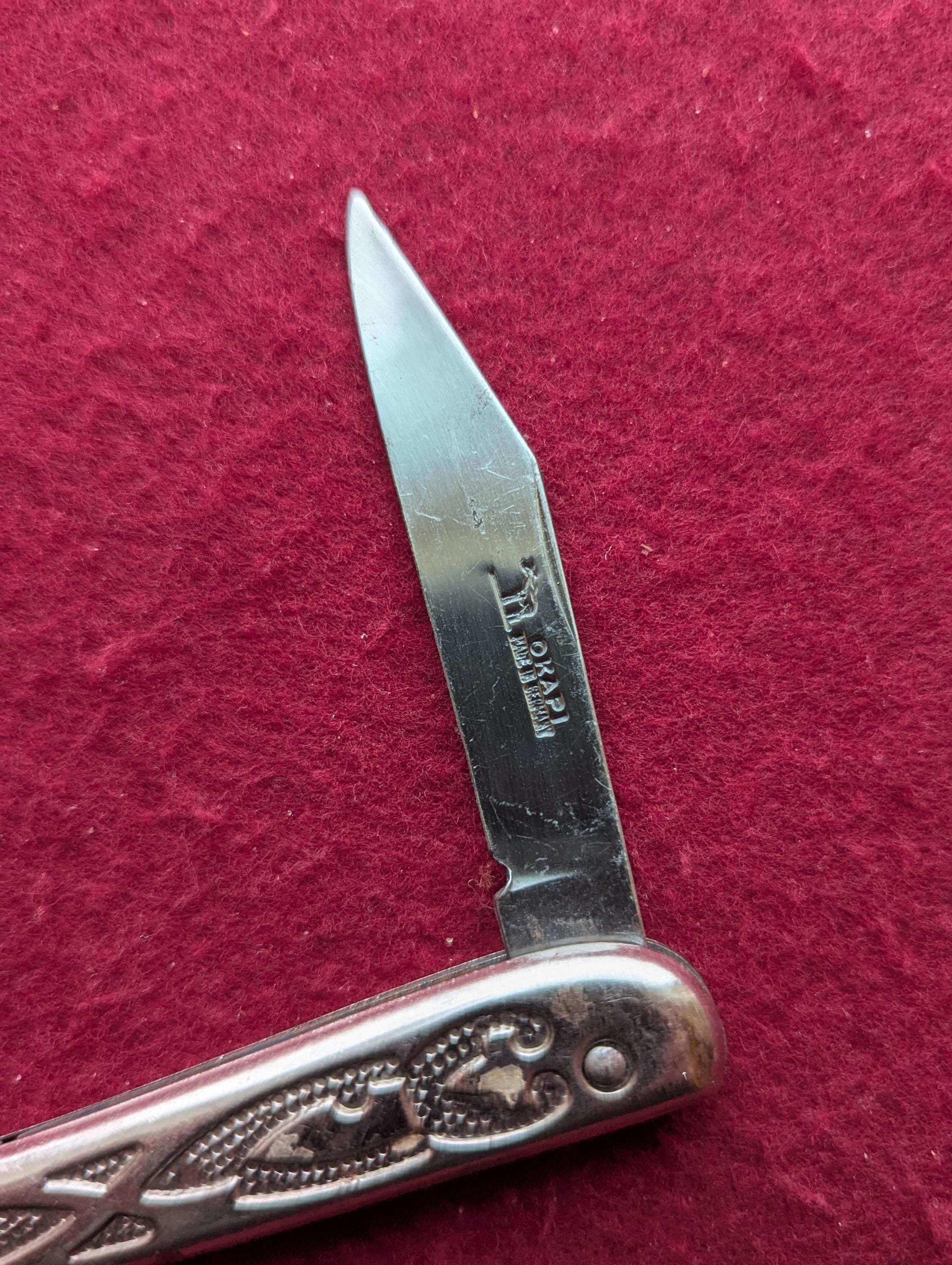 Vintage Okapi Pocket Knife German Made. - Etsy