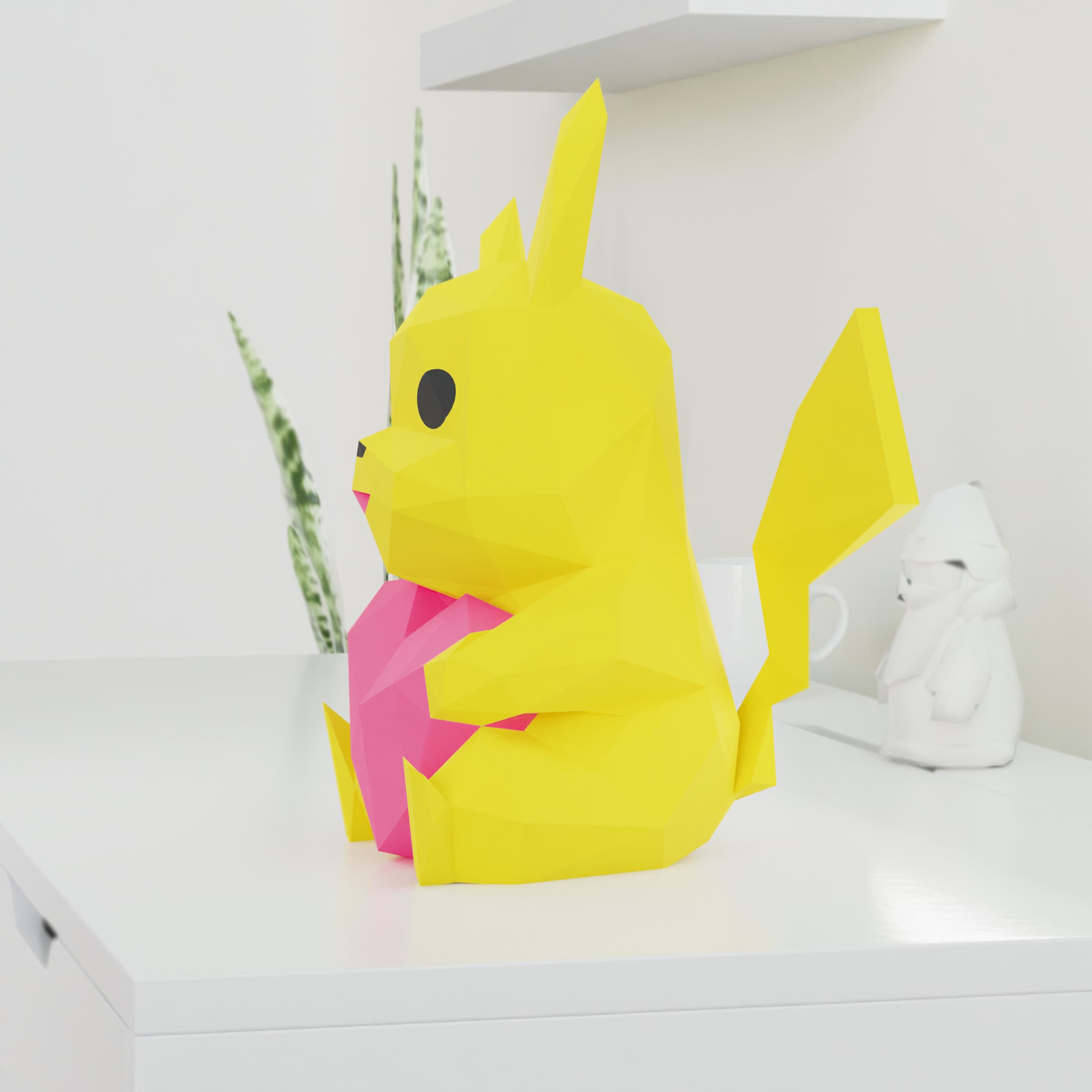 Papercraft Pokemon Pikachu