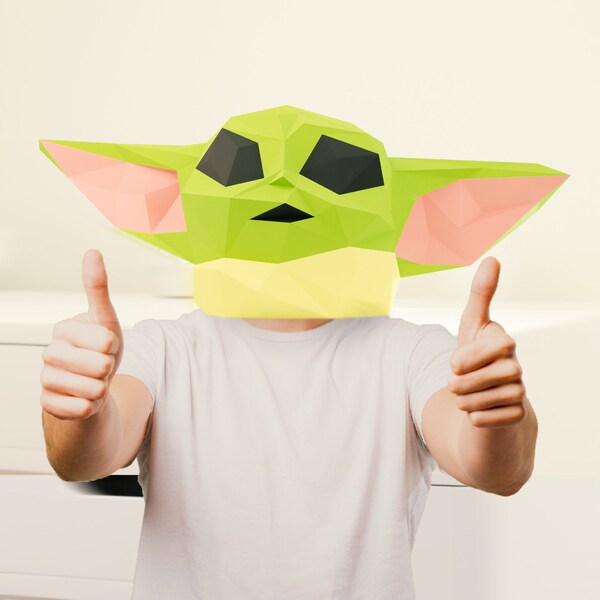 Diy Cardboard Mask - Etsy