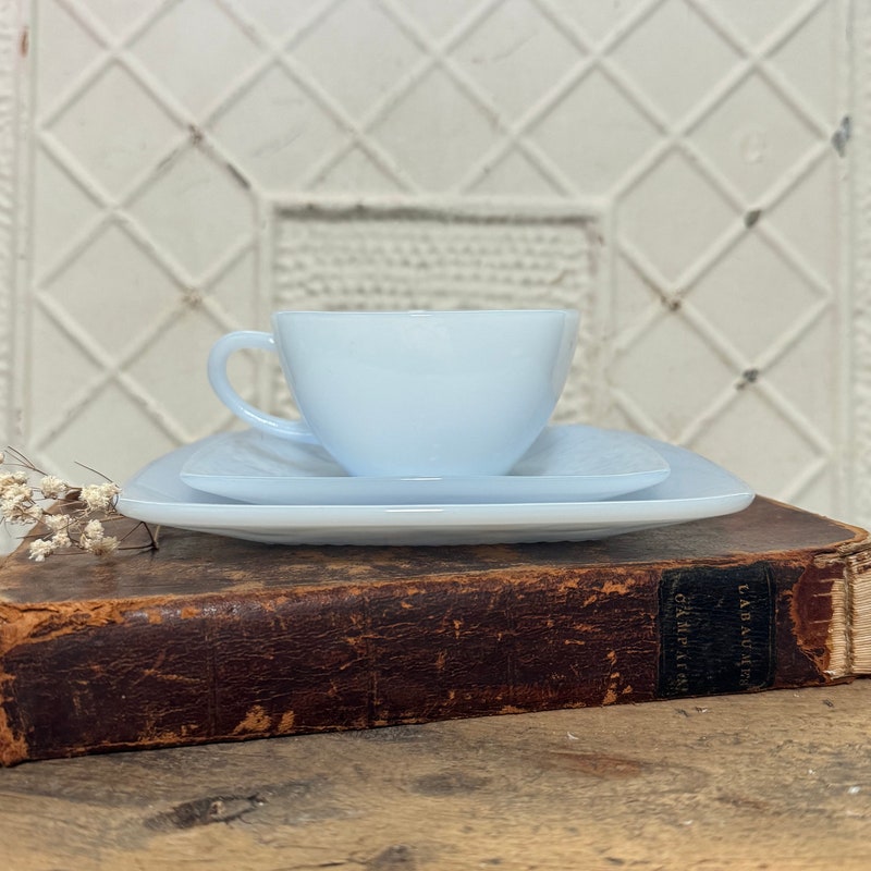 Fire King Square Plates - Etsy