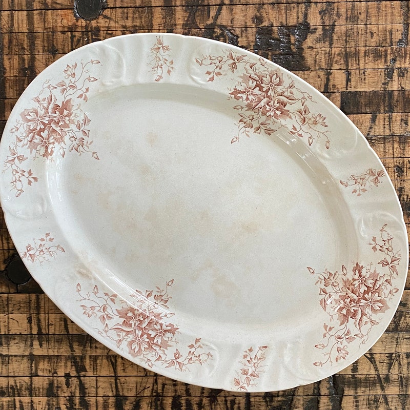 Transferware Platter - Etsy