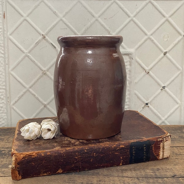 Large Antique Crock - Etsy