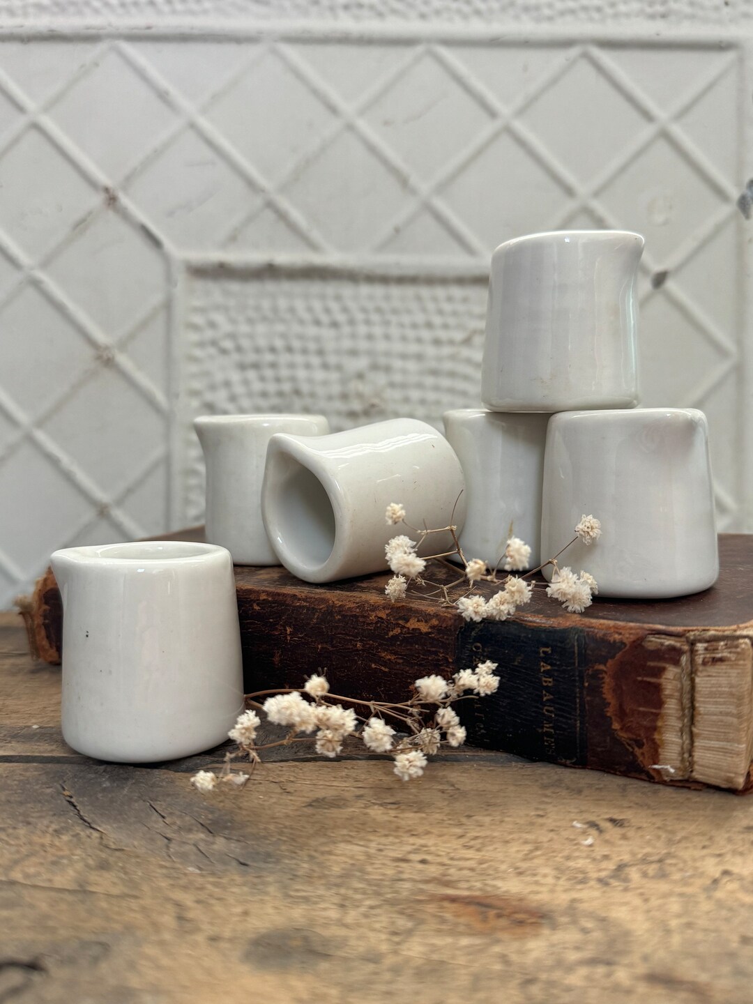 Vintage Chunky Ironstone Creamer, Restaurantware, Farmhouse Kitchen ...