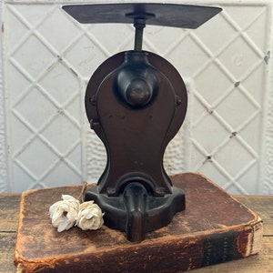 Antique Salter Letter Balance Cast Iron Scale, Made in England ...