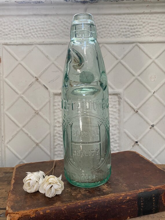 Antique T. Hedges Smethwick Codd Mineral Water Bottle - Etsy