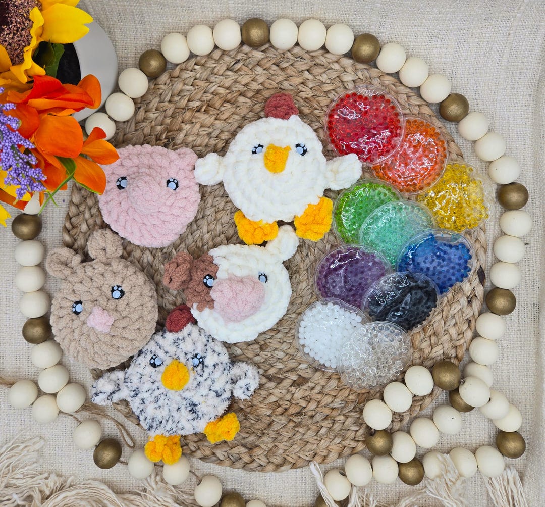 Farm Animal Boo Boo Buddy: Reusable Ice Pack for Kids - Etsy