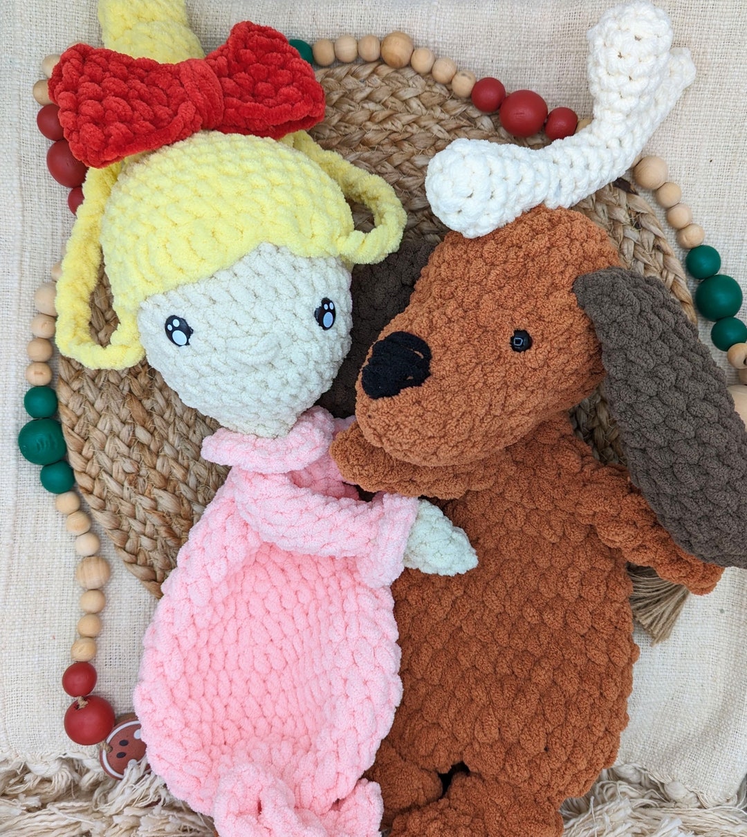 Novelty Cindy Lou and Max Stuffie Set, Max Stuffie, Cindy Lou Who ...