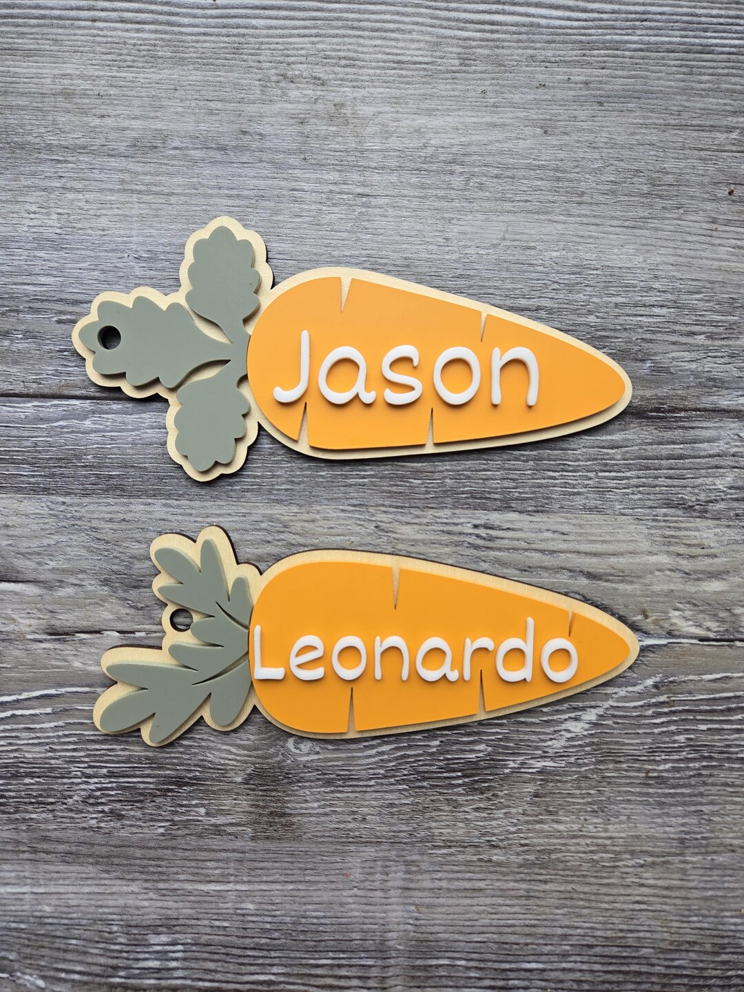 Carrot Tags, Easter Tags, Easter Basket Tags, Carrot Basket Tags ...
