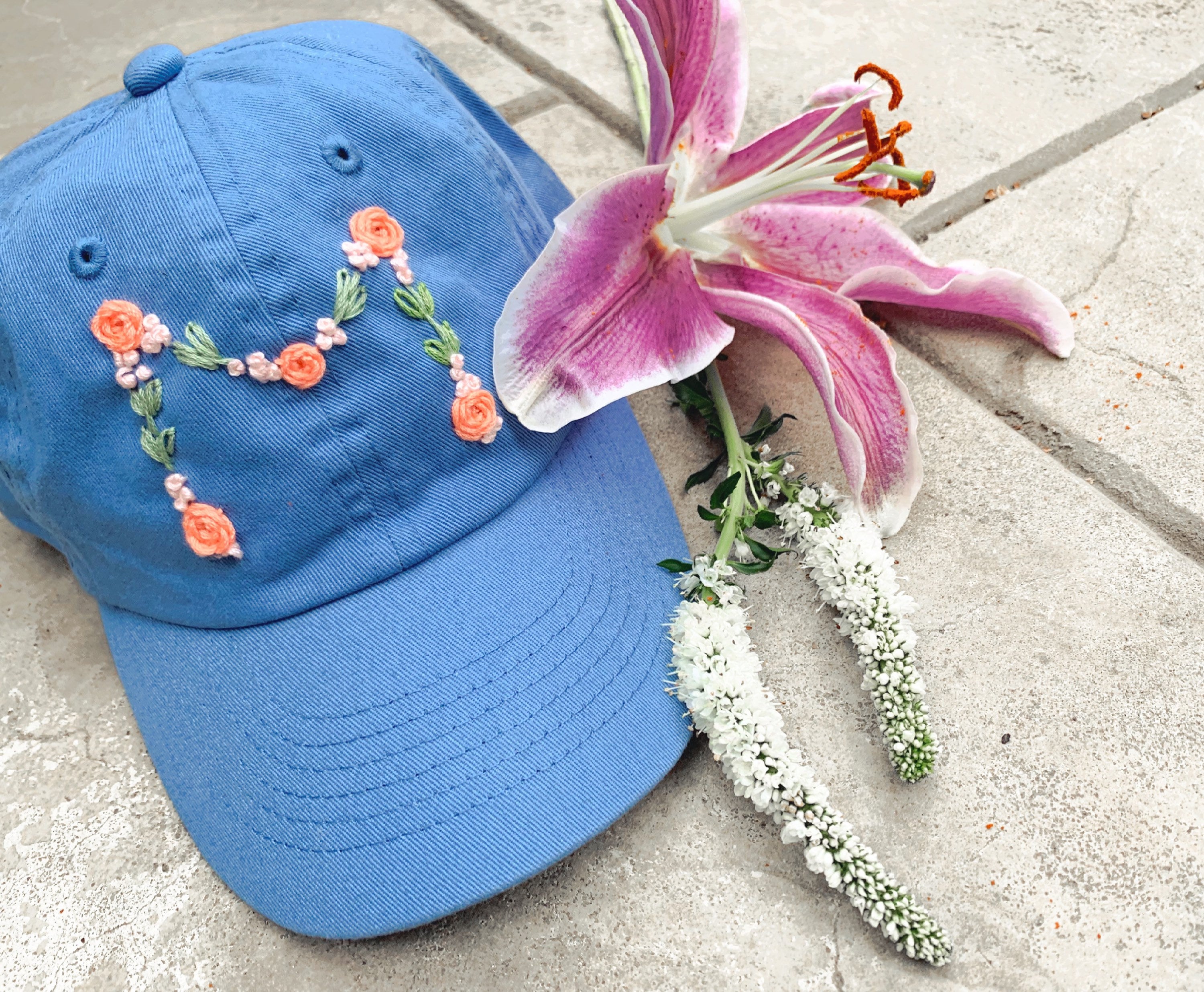 Customized Letter Baby + Toddler Baseball Hat | Available in Adult Size ...