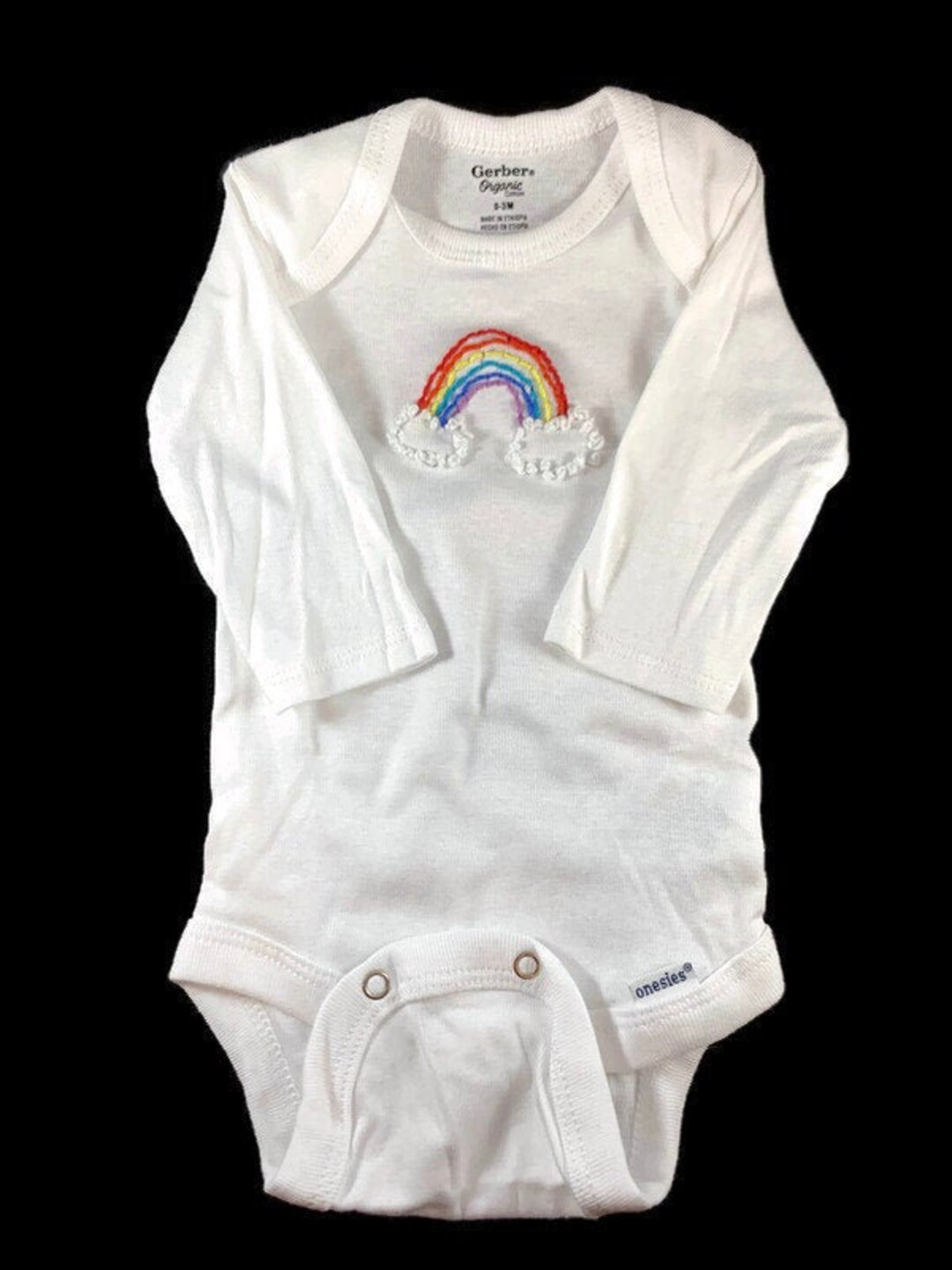 Rainbow Baby Bodysuit - 100% Cotton - Etsy
